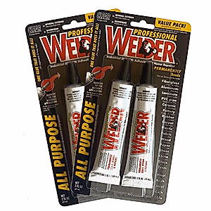 1 Oz Welder Professional Adhesive 730657 - (4-1oz tubes) 2 Packs