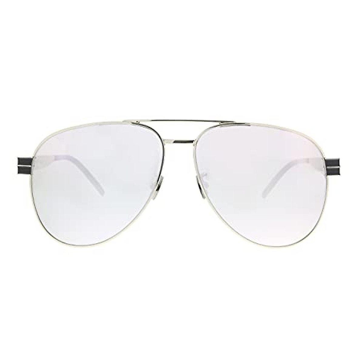 SAINT LAURENT Saint Laurent Grey Aviator Sunglasses SL M5300360 Black 60 13 145