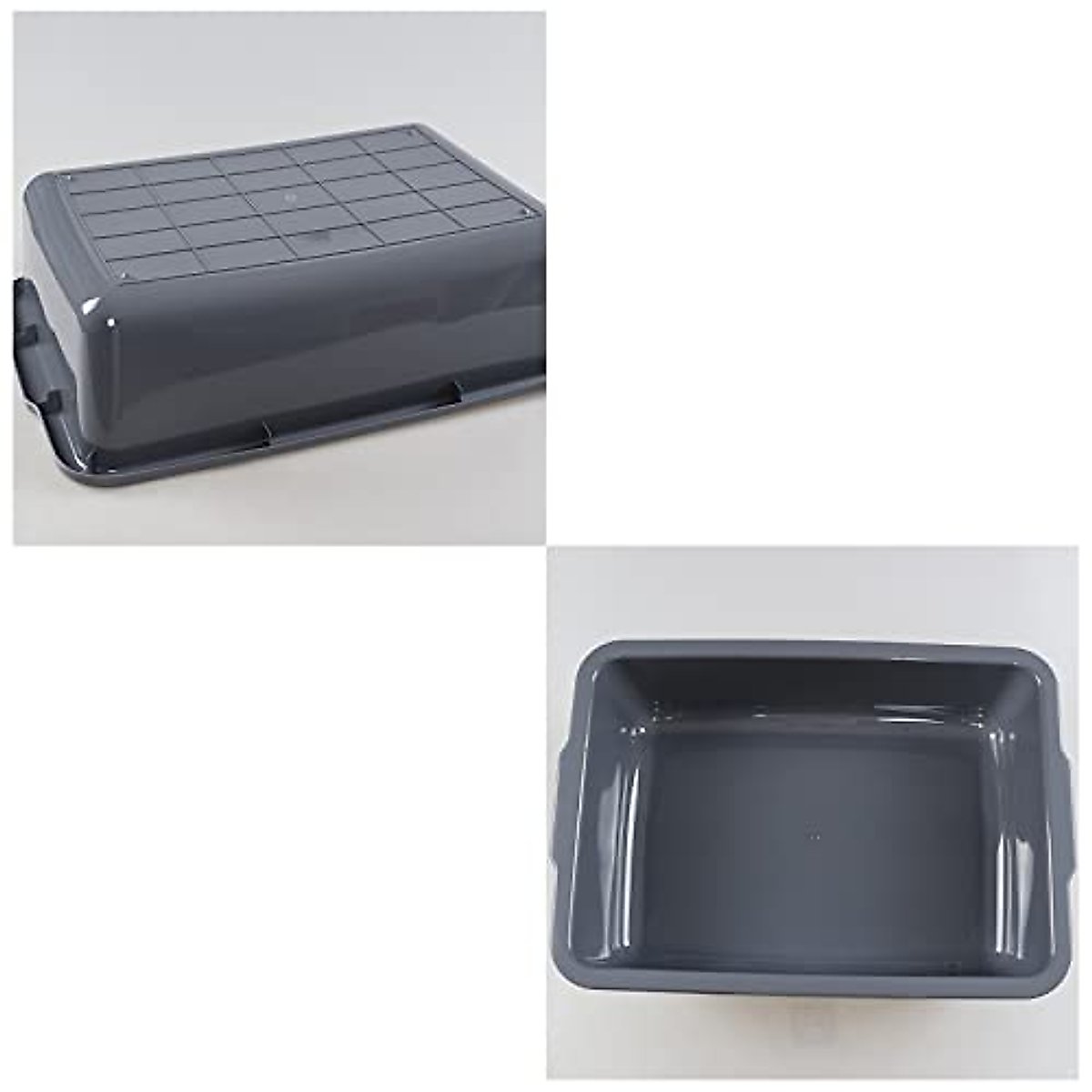 Esdiplot 32 L 4 Pack Large Bus Tubs, Utility Bus Boxes