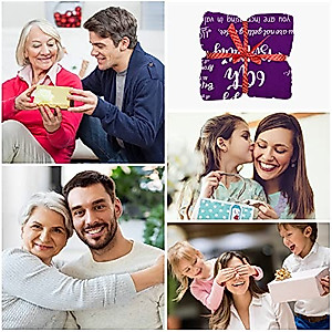 60th Birthday Gifts for Women Blanket, Happy 60th Birthday Decorations Women Throw Blanket, 50x60’’ 1963 Birthday Gifts for Women Throws, 60 Year Old Gift Ideas, Cheers to 60 Years Gifts, Purple