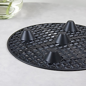 KVMORZE 8 PCS Plant Level Pot Elevator, Heavy Duty Plant Stands, Plant Saucer Riser for Indoor Plant Flower Pot Grow Drainage, Plant Pot Saucer for Prevent Rot and Damage on Patio & Deck (8inch)