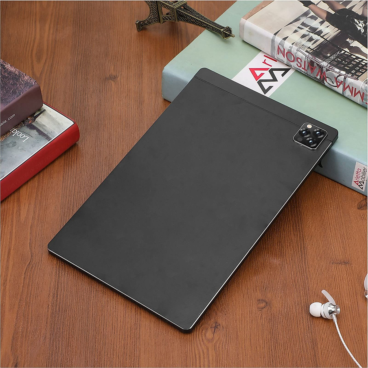 Cuifati 10in Tablet, HD Tablet for 10.0 4GRAM 64GROM 128G Expansion Octa Core CPU 2.5GHz, Dual SIM IPS Screen 5G Dual Band Tablet 100 to 240V (US Plug)