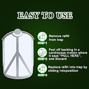 16 Pack Refill Cartridge Kit Compatible with Zevo Refill M364 Compatible with Zevo Max Plug-in Light M364A