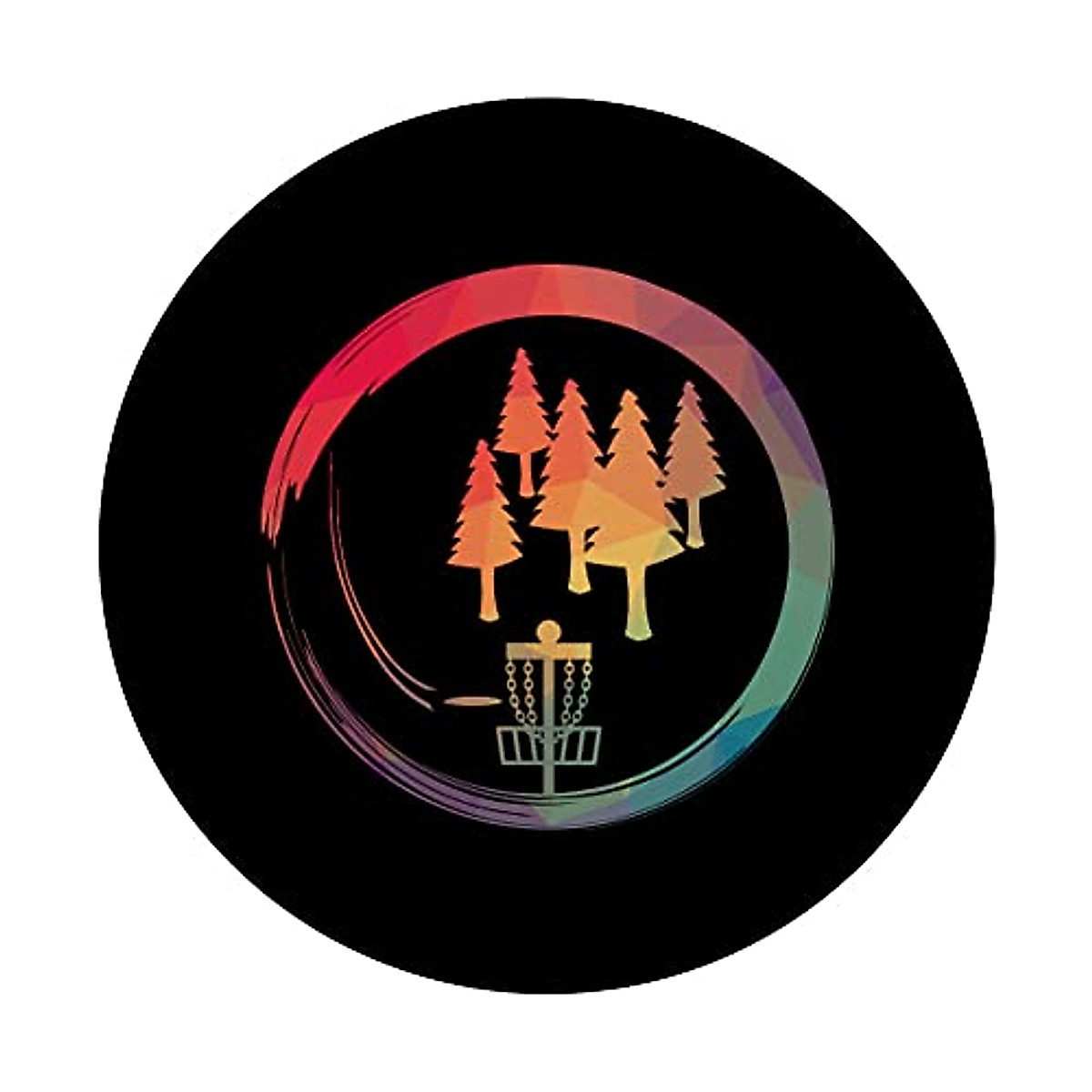 Disc Golf Player - Frolf Frisbee Golf PopSockets Swappable PopGrip