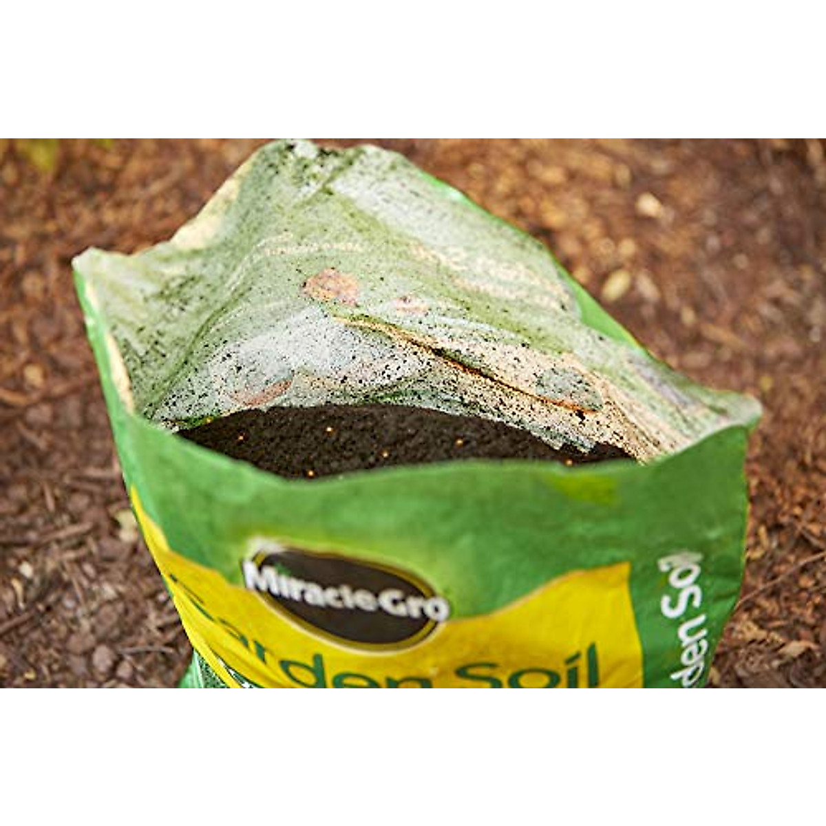 Miracle-Gro Garden Soil All Purpose: 1 cu. ft., For In-Ground Use, Feeds for 3 Months, Amends Vegetable, Flower and Plant Beds