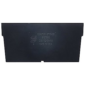 Quantum Storage Systems DSB104 Plastic Divider Designed for Economy Shelf Bins, 7" x 7"x 4" (Case of 50)
