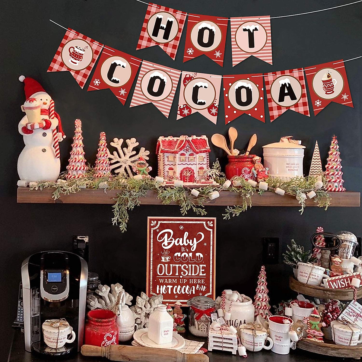 Hot Cocoa Bar Kit for Holiday Gatherings - Bessmoso