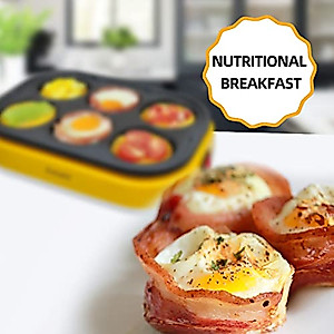 Aoruru Pancakes Maker Nonstick Electric Egg Frying Pan for Mini Crepe Fried Egg