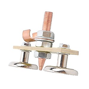 Welding Magnet Head, Double Ground Connector, Easy To Disassemble, For Site Welding