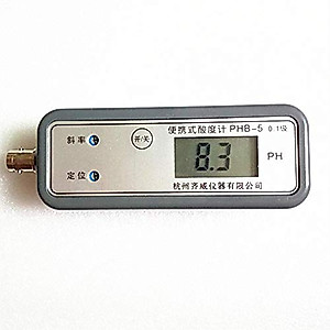PHB-5 Portable pH Meter Pen-Style Digital PH Technology PH Tester Precision 0.1