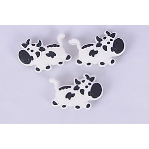 Weiquanji Milk Crow Dampeners for Tennis Badminton Racquetball Squash Racket Damper Tennis Vibration Dampeners (2PCS)