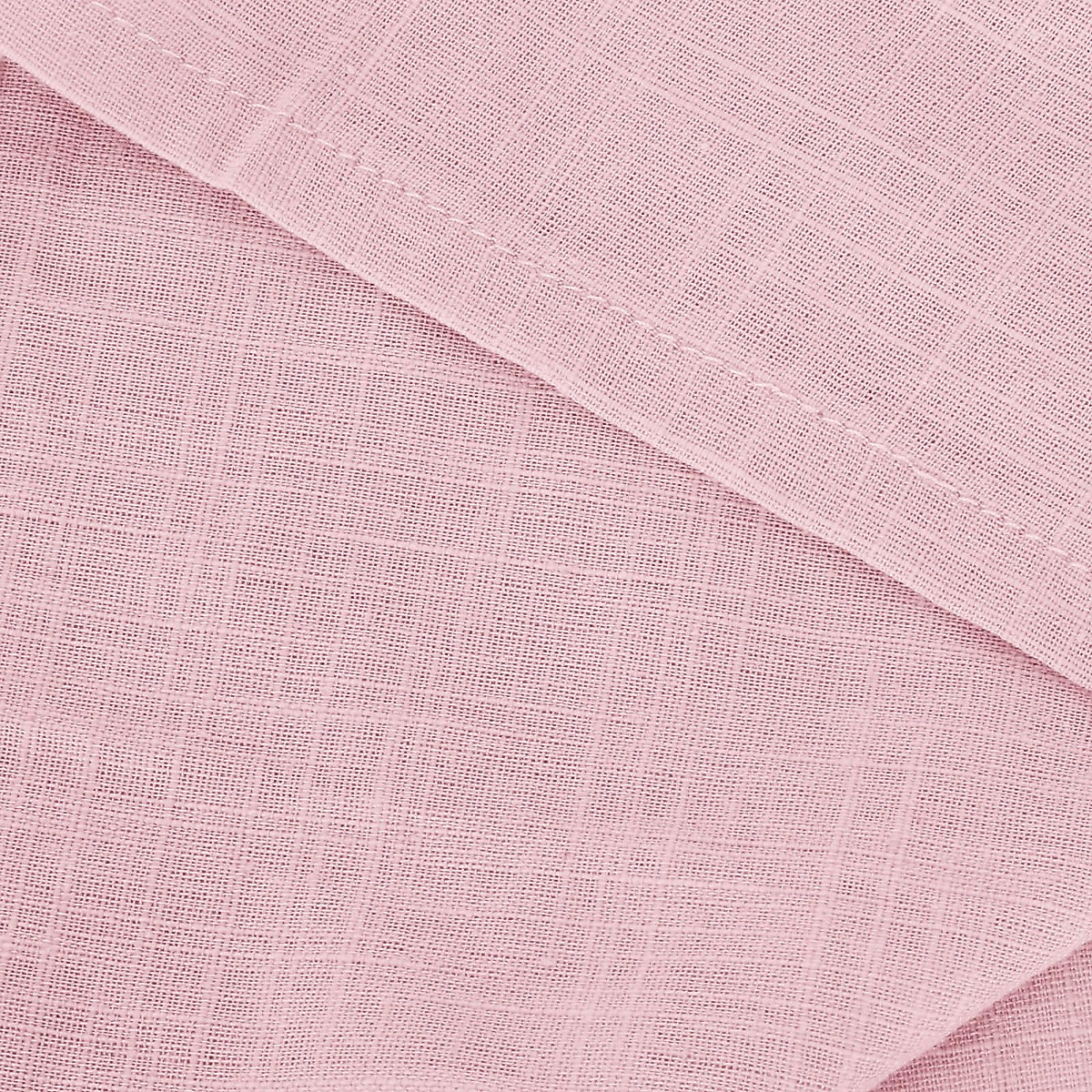 SMIDOW Womens Cotton Linen Button Down Shirt, #B-pink, Small