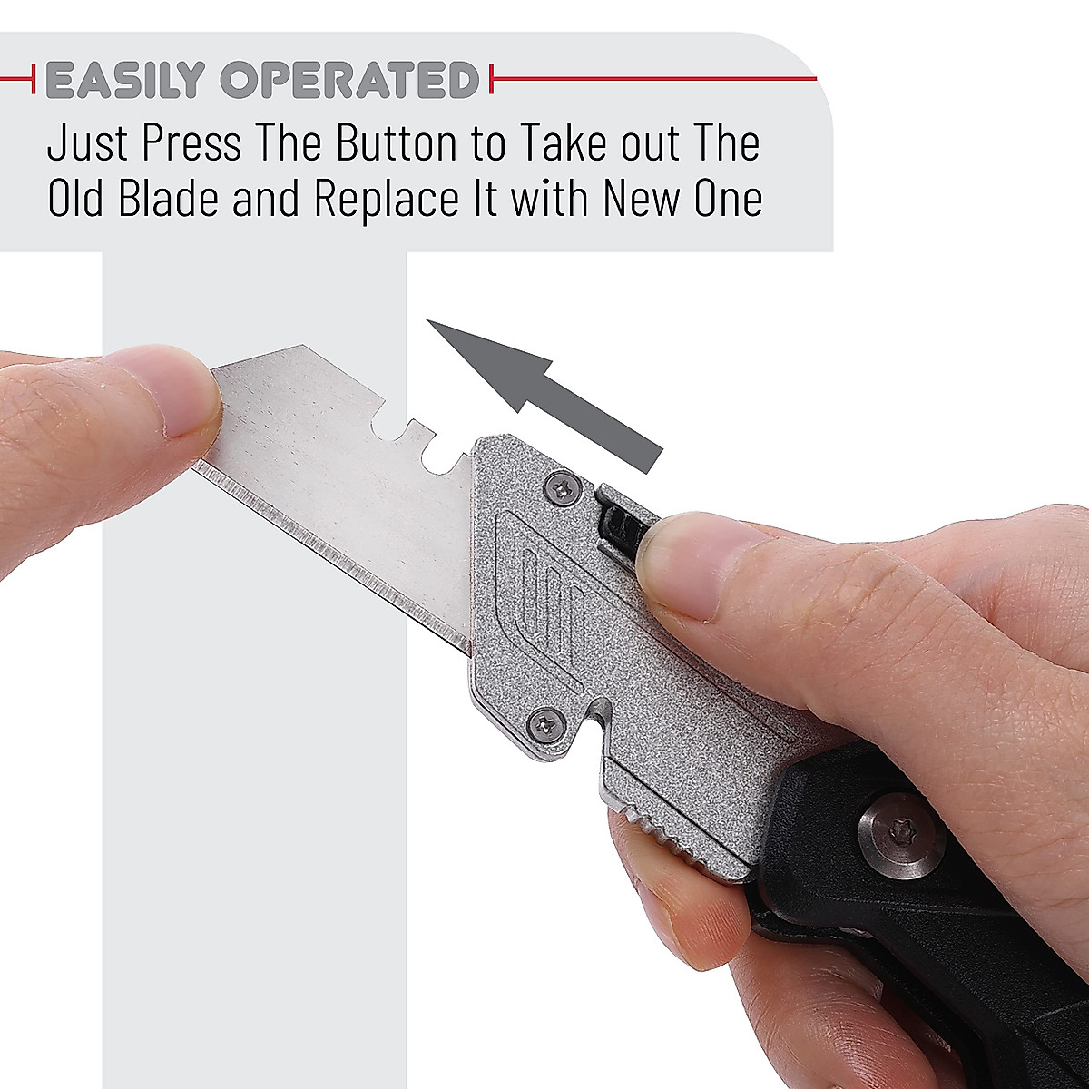 Bates- Box Cutter, Utility Knife, Box Cutter Knife, Folding Box Cutter, Razor Knife, Box Cutter Folding, Box Cutter With 3 Extra Blades, Folding Knife, Box Cutter Retractable, Folding Utility Knife