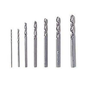 Dremel 628 Precision Drill Bits, Accessory Set with 7 Multipurpose Drilling Bits for Rotary Tool