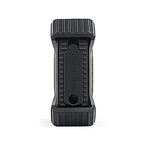 ECOXGEAR EcoEdge Plus GDI-EXEGPL410 Rugged Waterproof Floating Portable Bluetooth Wireless 20 Watt Smart Speaker with Bottle Opener and LED Party Lights (Gray) (Renewed)