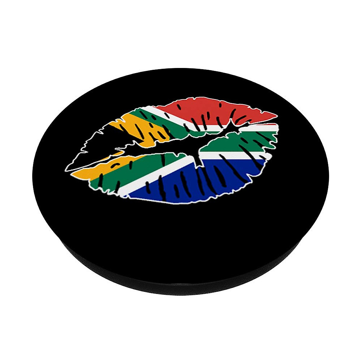 South Africa flag kiss PopSockets PopGrip: Swappable Grip for Phones & Tablets