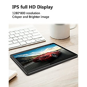 COOPERS Tablet 10 inch Android Tablet, Android 10 Tablet Quad Core Processor 32GB Storage Tablet Computer, 2GB RAM, 8MP Camera, Long Battery Life Black