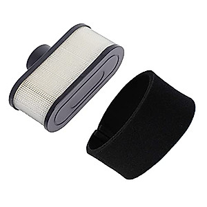 11013-7047 Air Filter Compatible with Kawasaki FR651V FR691V FR730V FS481V FS541V FS600V FS651V FS691V FS730V 4-Cycle Engine Cleaner Lawn Mower, Replace 11013-7047 11013-0752 11013-7046(5 Packs)