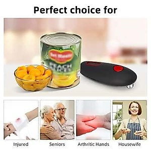 Kitchen's Modern Cordless Can Opener - Automatic, Effortless, Soft Edges, One Touch, Battery Operated, Modern Tool, Easy to Use, Kitchen Gadget Maximum Effectiveness