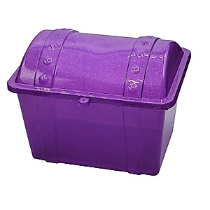 Romanoff Jr. Treasure Chest, Purple Sparkle