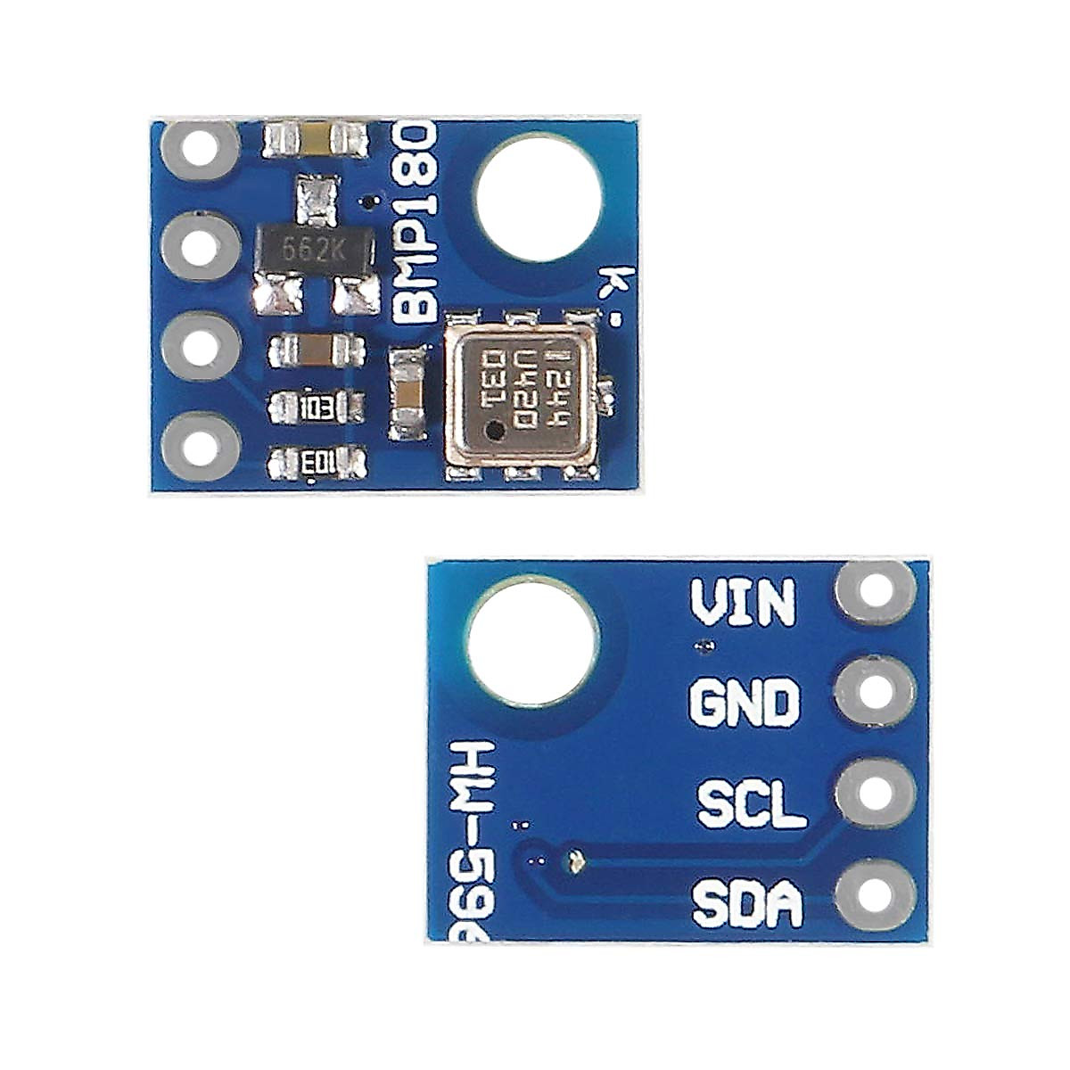 ACEIRMC 6pcs GY-68 BMP180 Temperature Barometric Pressure Sensor Module for Arduino (6pcs)