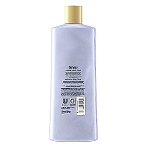 Caress Body Wash for Women, Jasmine and Lavender Oil, Shower Gel Moisturizing Body Wash Leaves Skin Feeling Instantly Pampered, 18.6 oz 6 Pack