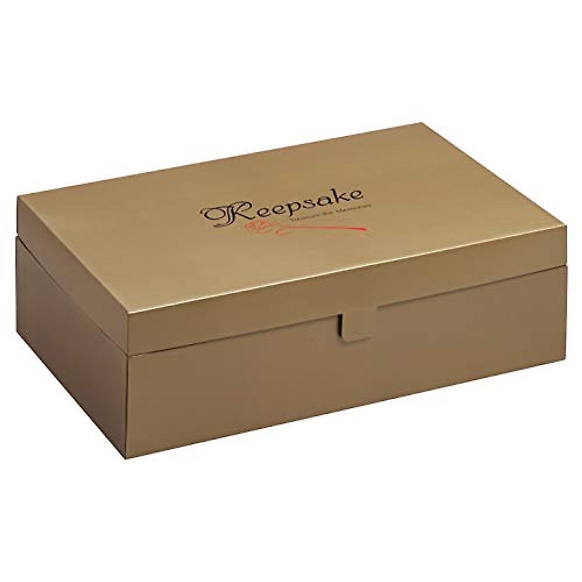 Foster-Stephens Extra-Large Gold Wedding Dress Preservation Kit | Stylish Wedding Gown Garment Storage Box | Closet Storage Organizer for Quilts, Gowns, Dresses, Family Heirlooms (Gold, Extra-Large)