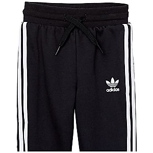 adidas Originals unisex-baby Trefoil Crew Set Almost Blue 12M