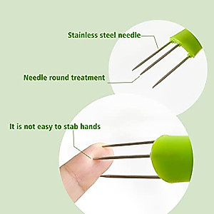 Pickle Fork 2 Pack pickle grabber,Olive fork pickle picker pickle gift kitchen gadgets pickle gifts pickle forks for the jar pickle holder