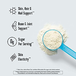 Vital Proteins Collagen Peptides Powder, Helps Support Healthy Hair, Skin, Nails, Bones and Joints - Vanilla 11.5 oz