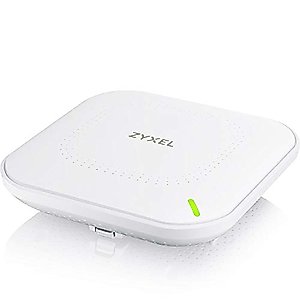 Zyxel WiFi 5 AC1200 W2 Wireless Gigabit Business Access Point | Mesh, Seamless Roaming, Captive Portal | WPA3 Security | NebulaFlex Hybrid Cloud| POE or AC Powered | AC Adapter Included | NWA1123ACv3