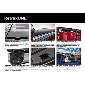 RetraxONE Retractable Truck Bed Tonneau Cover | 10235 | fits Ram 1500, 2500 & 3500 6.5' Bed with RamBox Option (12-18)