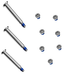 Replacement Screws Set for MacBook Pro 13 15 17inches A1278 A1286 A1297 2009 2010 2011 2012, 10pcs Unibody Bottom Case Cover Phillips Repair Replacement Notebook Laptop PC Computer Screw