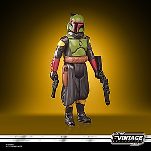 STAR WARS Retro Collection Boba Fett (Morak) Toy 3.75-Inch-Scale The Mandalorian Collectible Action Figure, Toys Kids 4 and Up