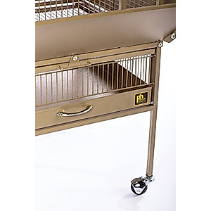 Prevue Pet Products 3351COCO Park Plaza Bird Cage, Coco Brown,Small
