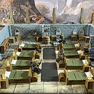 Extruded Gaming Soldier Barracks