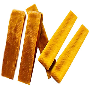 Snow Hill Natural Himalayan Yak Milk Dry Cheese Dog Chews Long Lasting Odor Stain Gluten GMO Free Protein-Rich Treat Improved Oral Health - Yaky Cheese of Himalayas (Large 5 PCS)
