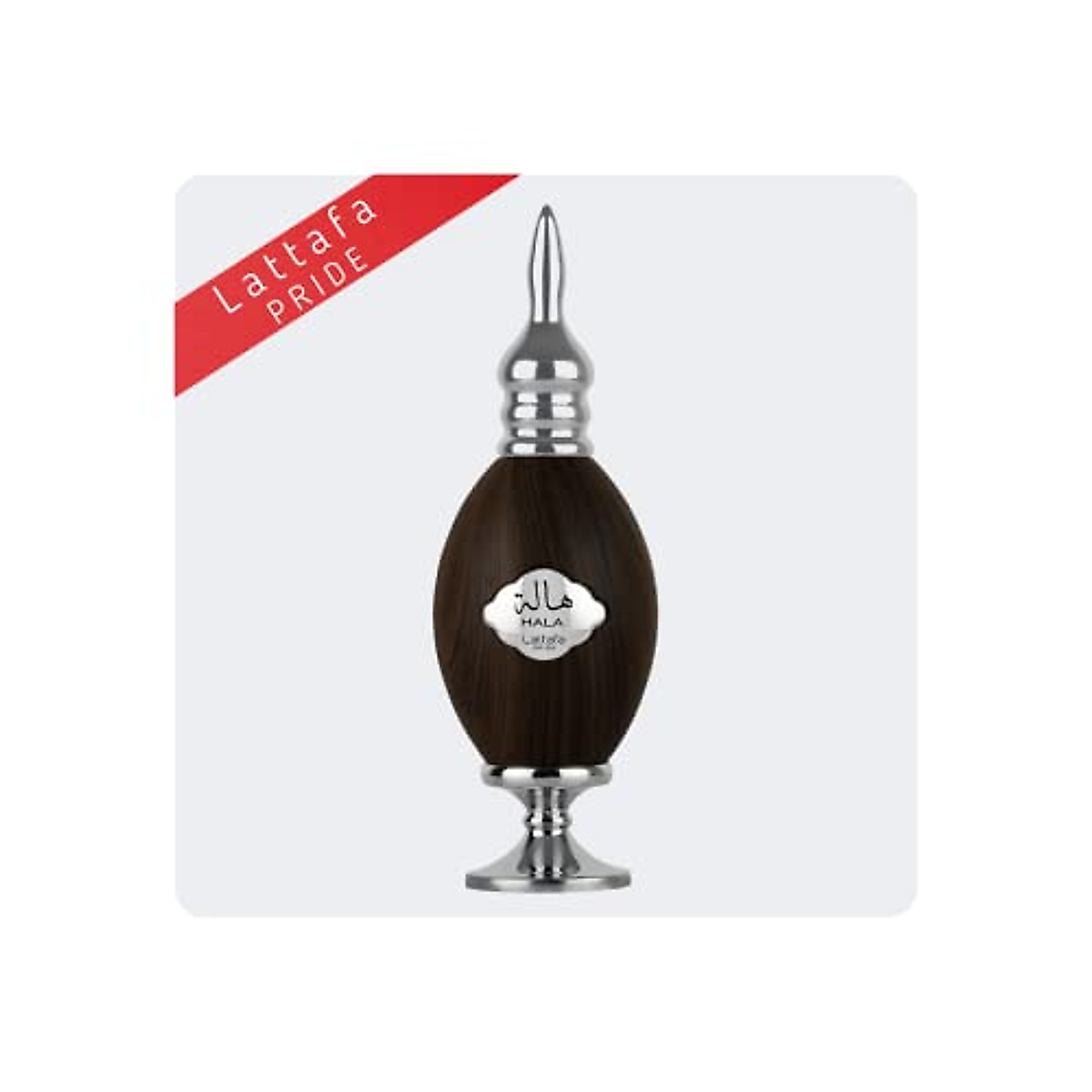 Hala Tester EDP - Unisex 20ml(0.7 oz) | Pear, Cassis, Tuberose, Jasmine, Cashmeran, Sandalwood | Nutmeg, Pepper, Cedarwood, Amber, Incense, Labdanum | By Lattafa Perfumes