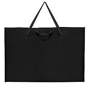 ZKOO Large Size Art Portfolio Tote with Nylon Shoulder, Poster Board Storage Bag, 24"X 36" Student Art Work Portfolio Case