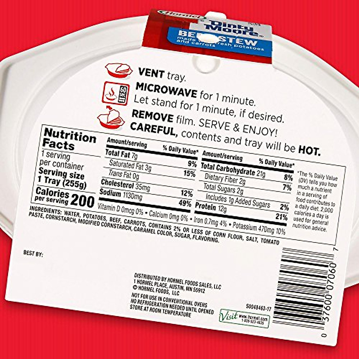 Dinty Moore Beef Stew, 9-Ounce Packages (Pack of 6)