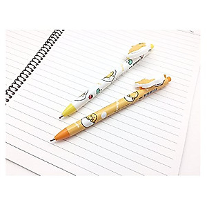 1pc Sanrio Gudetama Lazy Egg Mascot Clip Pen with Rubber Clip (Random 1pc)