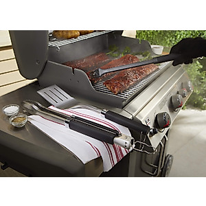 Weber Precision 3-Piece Grilling Tool Set, Stainless Steel