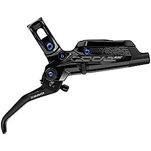 SRAM Code RSC Disc Brake and Lever - Front, Hydraulic, Post Mount, Black with Rainbow Hardware, A1