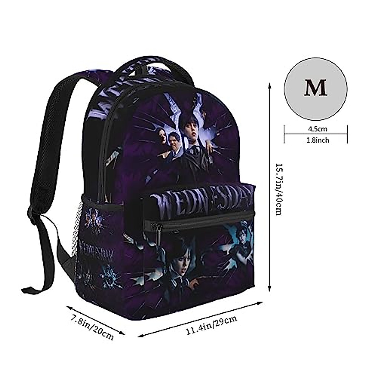 AYKHKYA Horror Backpack Comedy Novelty Backpack Unique Fashion Bag Outdoor Travel Daily Use Gifts.