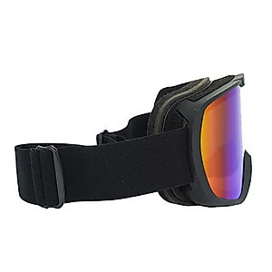 Feilx Ski Goggles, Ski Goggles with Ventilation Holes & Adjustable Elastic Band, Snow Goggles Anti-Fog Snowboarding Goggles for Men Women (Color : B)