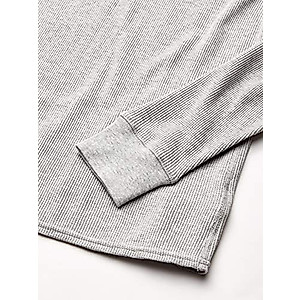 Amazon Essentials Women's Waffle Snug Fit Pajama Set, Grey Heather, Large