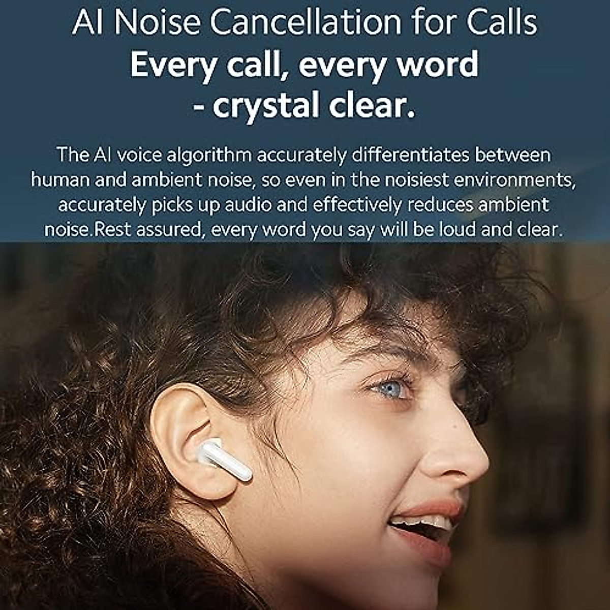 Xiaomi Redmi Buds 4 Lite TWS Wireless Earbuds, Bluetooth 5.3 Low-Latency Game Headset with AI Call Noise Cancelling, IP54 Waterproof, 20H Playtime, Lightweight Comfort Fit Headphones, White