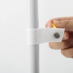 HOMEFORT Metal Bathroom Shelf,6-Tier Tower Rack, Freestanding Storage Organizer, Metal Shelving Unit with 6-Tier Durable Shelves for Bathroom, Kitchen, Living Room, Laundry