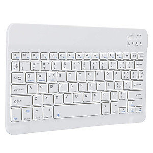 ciciglow Keyboard, 10 Inch Ultra‑Thin Bluetooth Intelligent Keyboard for Computer, Desktop Compatible with Android/OS X/Windows.(Spanish)