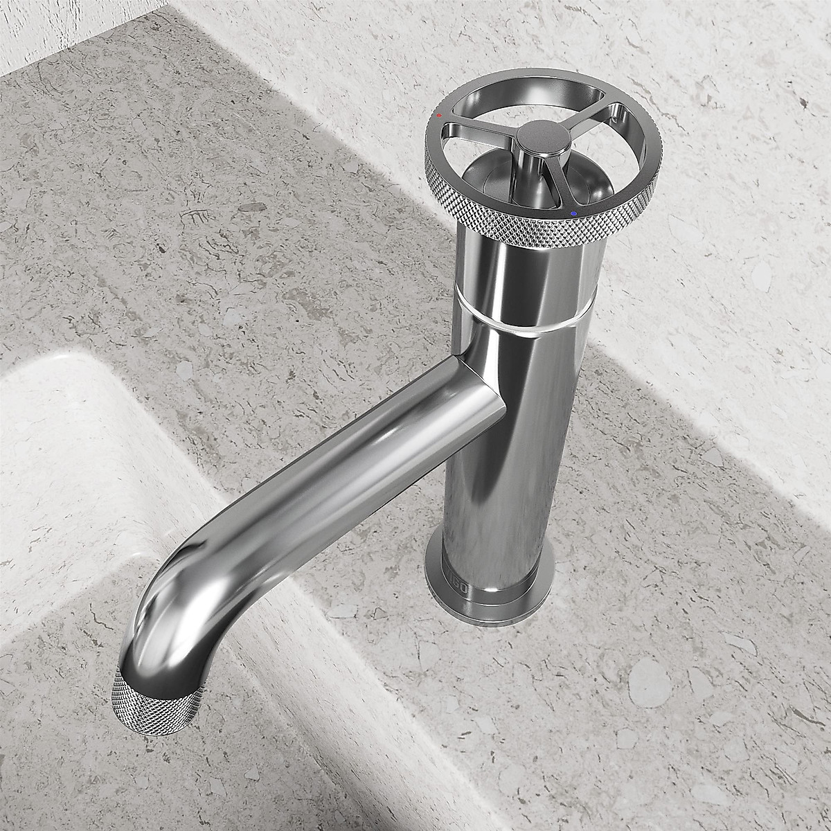 VIGO Cass 8'' H Single Handle Single-Hole Bathroom Faucet in Chrome-VG01046CH